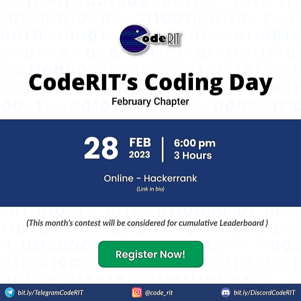 Welcome to CodeRIT LinkTree | Instagram | Linktree